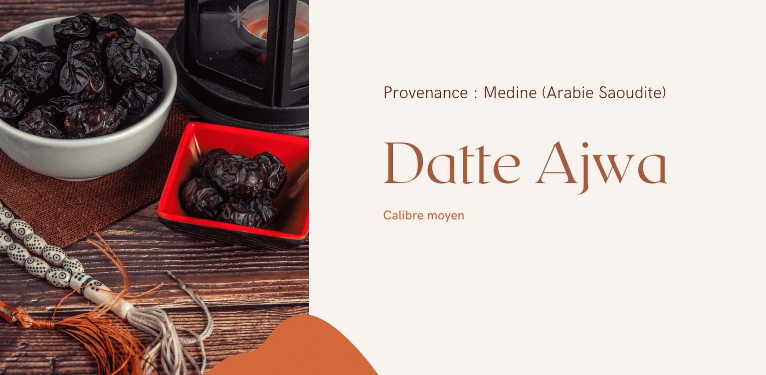 Datte ajwa 500g - specialiste en datte ajwa - Ajwa Univers